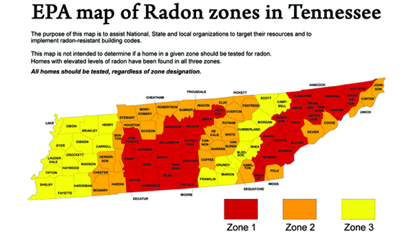 TDEC: Residents should test homes for radon | Elizabethton Star