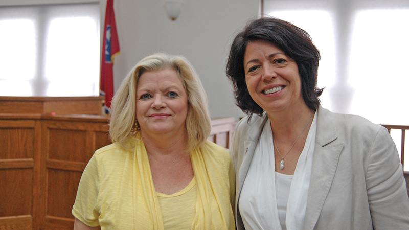 State Party Chair Mary Mancini fires up democrats in Carter County ...
