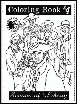 Local artist tells story of Liberty! through coloring book ...