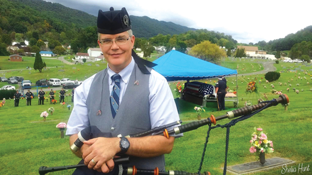 Bagpiper Jon Shell will play Sunday at event commemorating100th ...