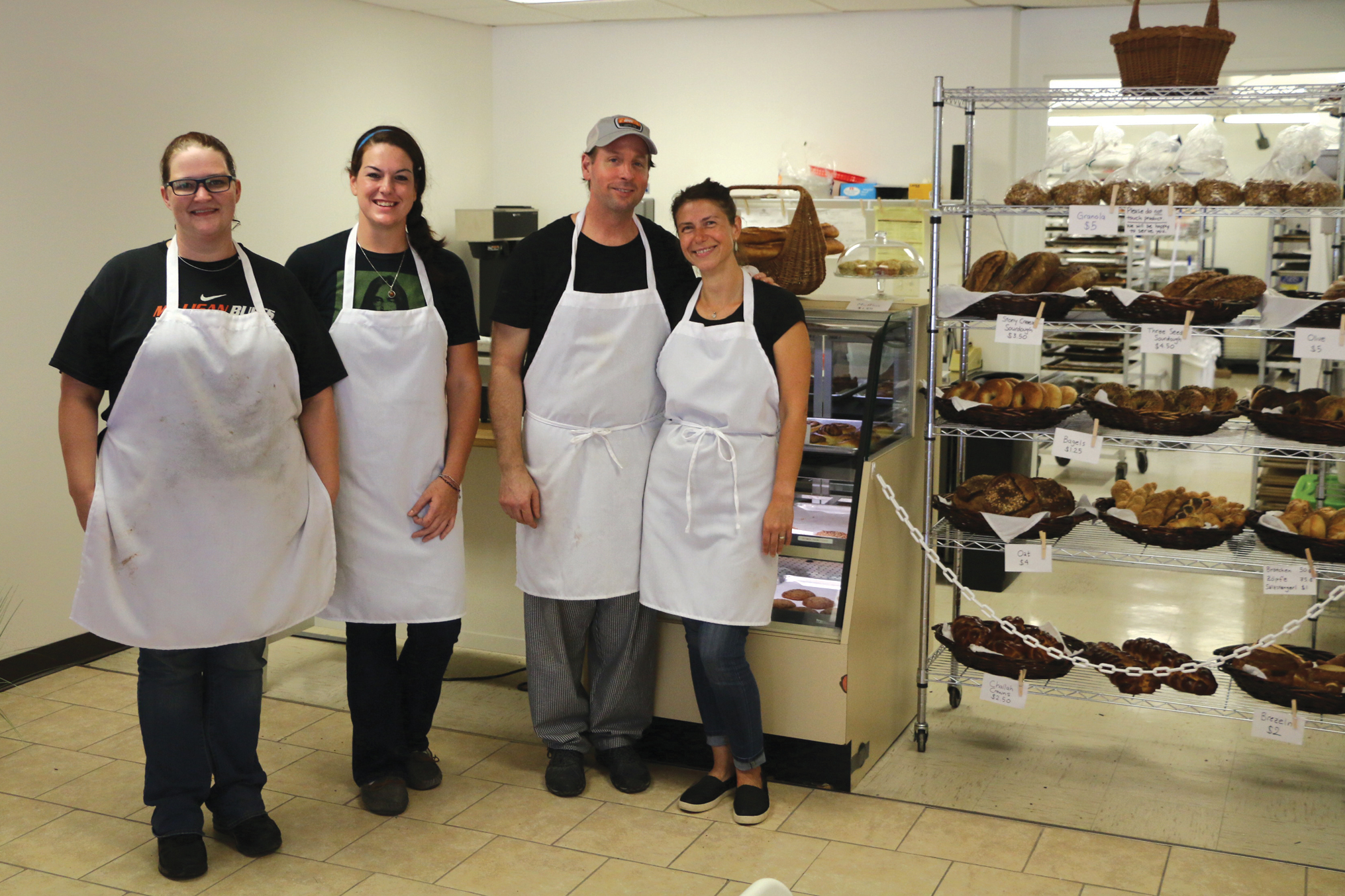 A taste of Europe… Happy Cow Bakery offers bread baked in traditional ...