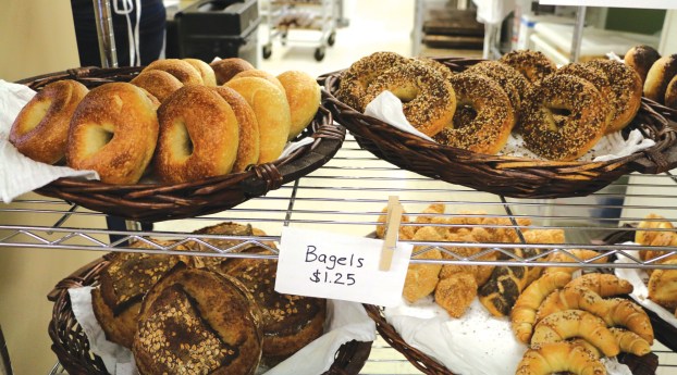 A taste of Europe... Happy Cow Bakery offers bread baked in traditional ...