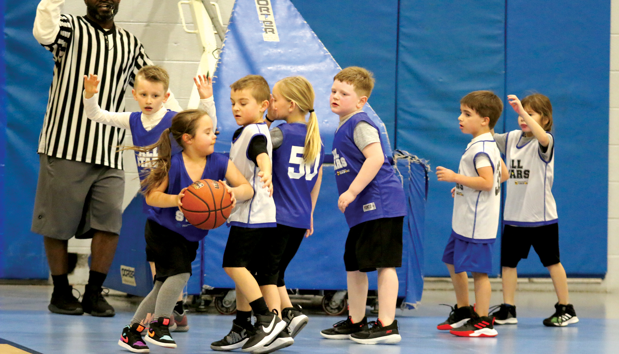 Playing a little hoops… Boys and Girls Club basketball in full swing ...