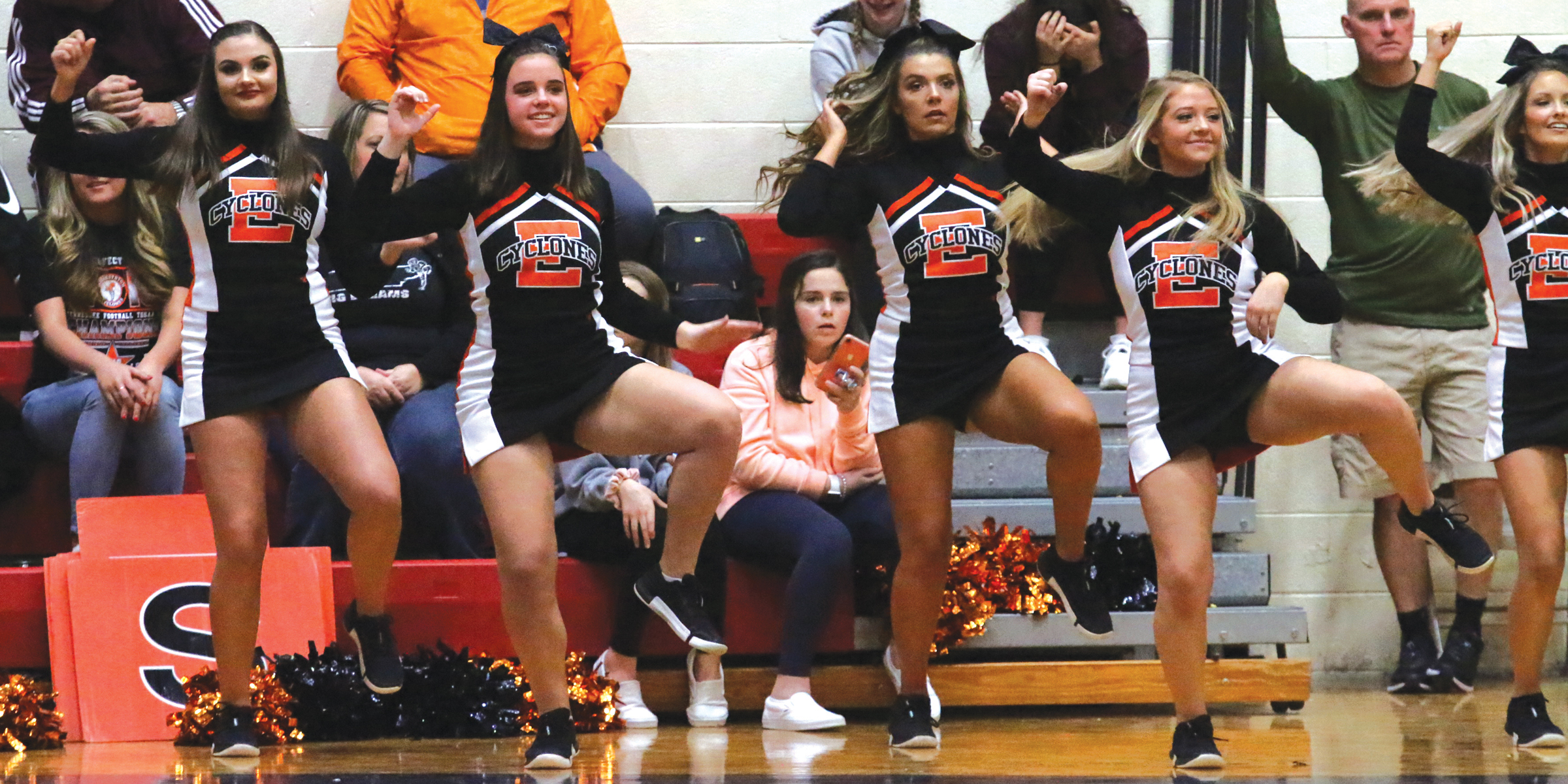 Going for the victory… Cheerleaders, coaches know what’s on the line ...