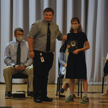 T.A. Dugger presents awards to top students for 2020-2021 ...
