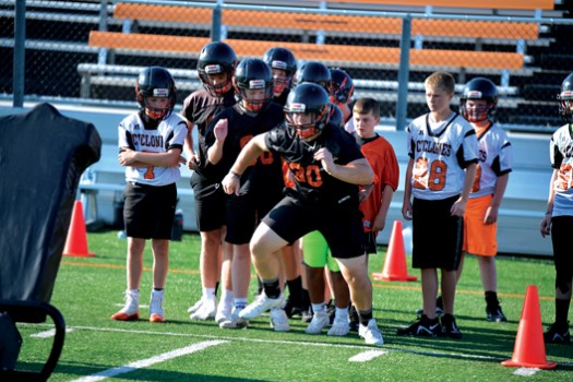 Working on number three... Cyclones finish with a flourish before the ...