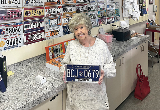 Carter County begins to issue new state-issued vehicle tags ...