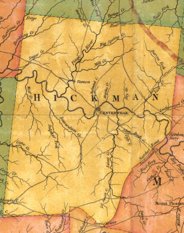 Rhea map full of fascinating information about Tennessee - www ...