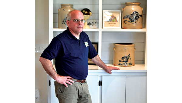 A love for antique pottery… Collins fills spare time collecting unique ...