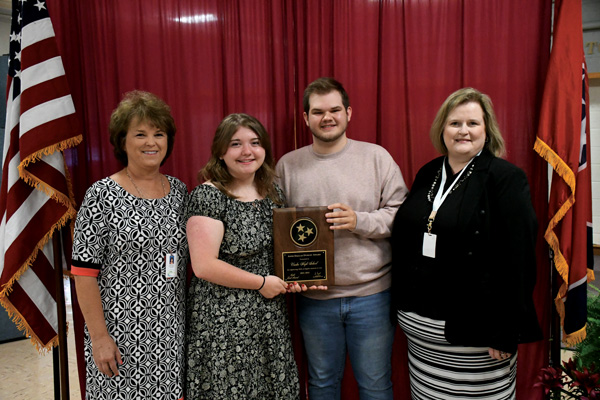 Unaka High School earns Anne Dallas Dudley Voter Registration Award ...