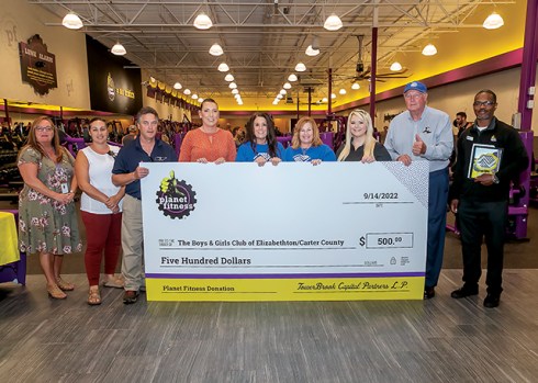 Planet Fitness celebrates first anniversary of Elizabethton Club - www ...