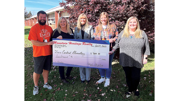 Local realty company makes donation to school - www.elizabethton.com ...