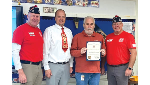 VFW presents Teacher of the Year awards | Elizabethton Star