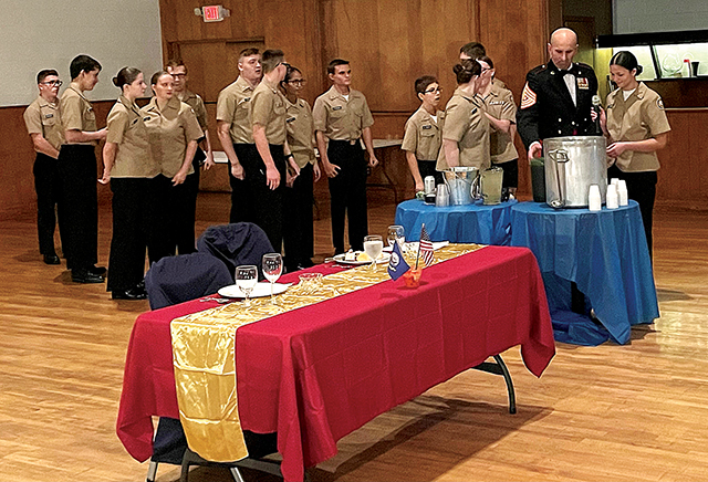Cadet Corps hold program’s first annual Mess Night - www.elizabethton ...