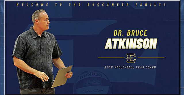 ETSU names Dr. Bruce Atkinson volleyball head coach | Elizabethton Star