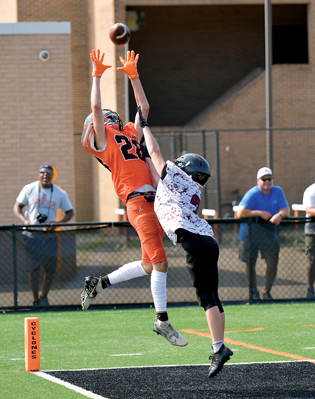 Jr. Cyclones get first taste of contact against Norris Senators - www ...