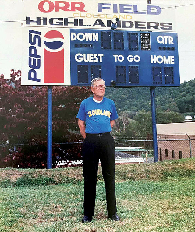 Coach John Orr & Cloudland football teams book to be released Homecoming night | Elizabethton Star