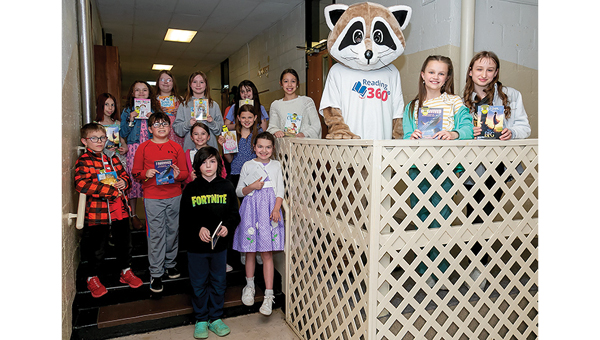 Riley the Raccoon promotes literacy at Hunter and Unaka Elementary ...