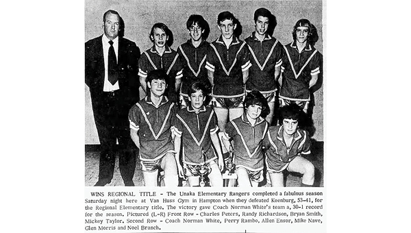 Remembering the legendary 1972-73 Unaka Rangers basketball team ...