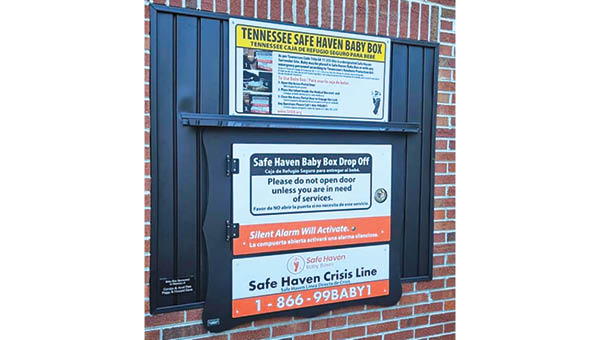 First safe haven baby box in region unveiled | Elizabethton Star
